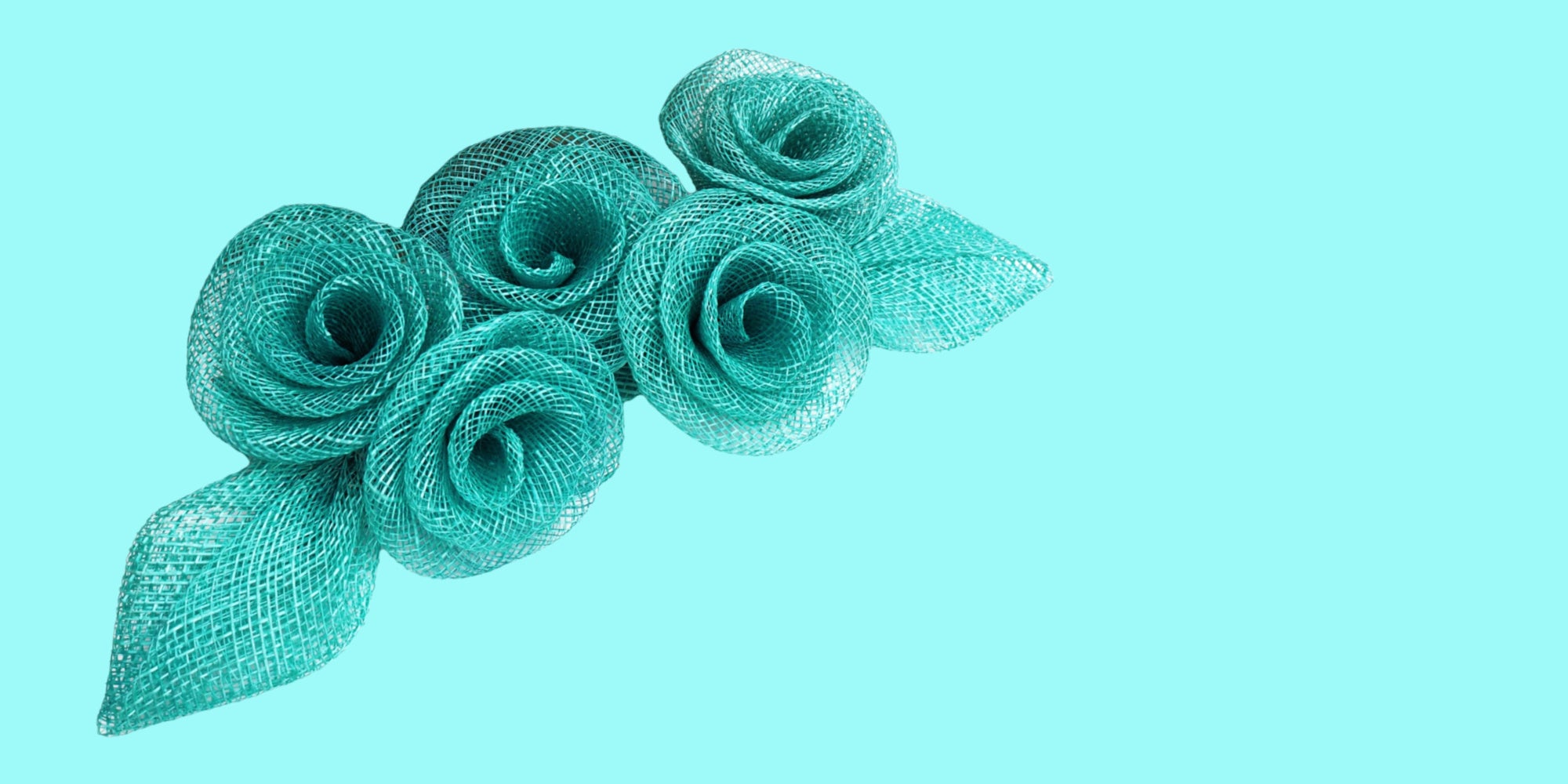 Sinamay Flowers – Petershams Millinery Supplies