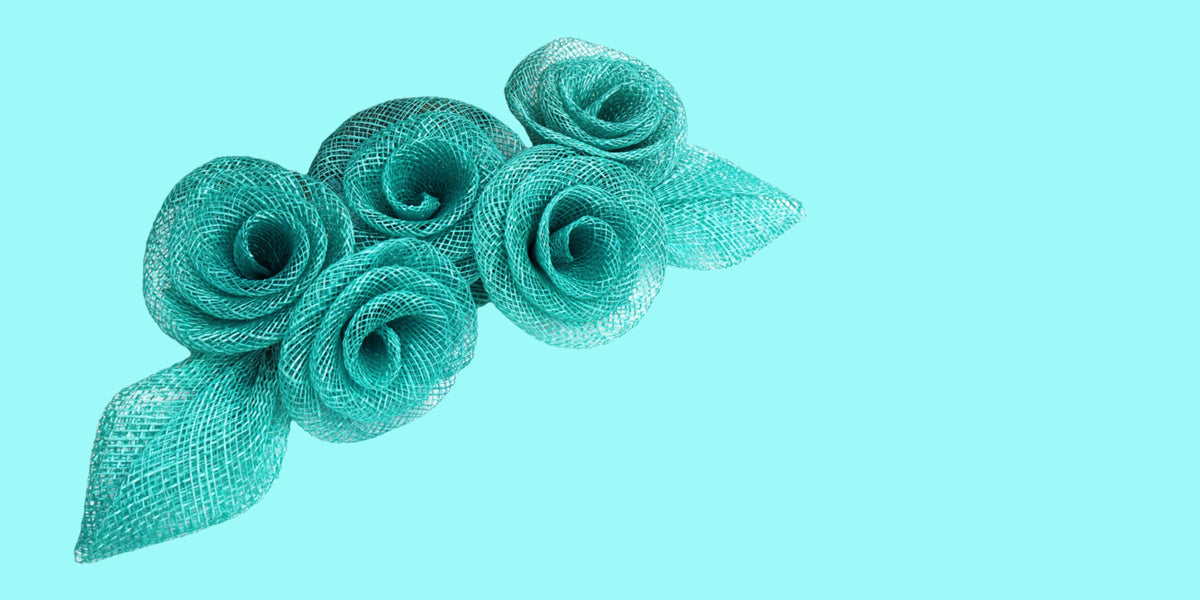 Sinamay Flowers – Petershams Millinery Supplies