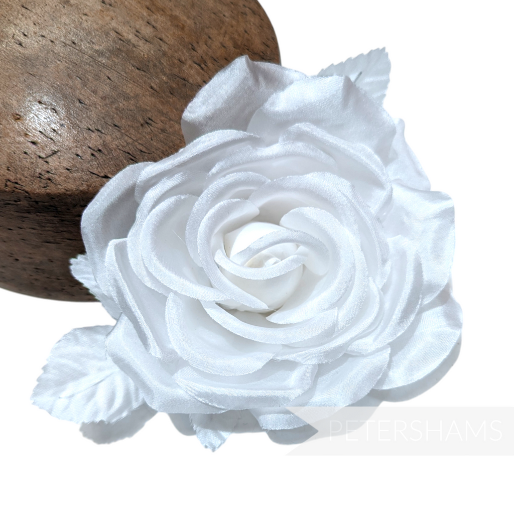 'Kelly' Silk 14cm Rose Millinery Fascinator Flower Hat Mount ...