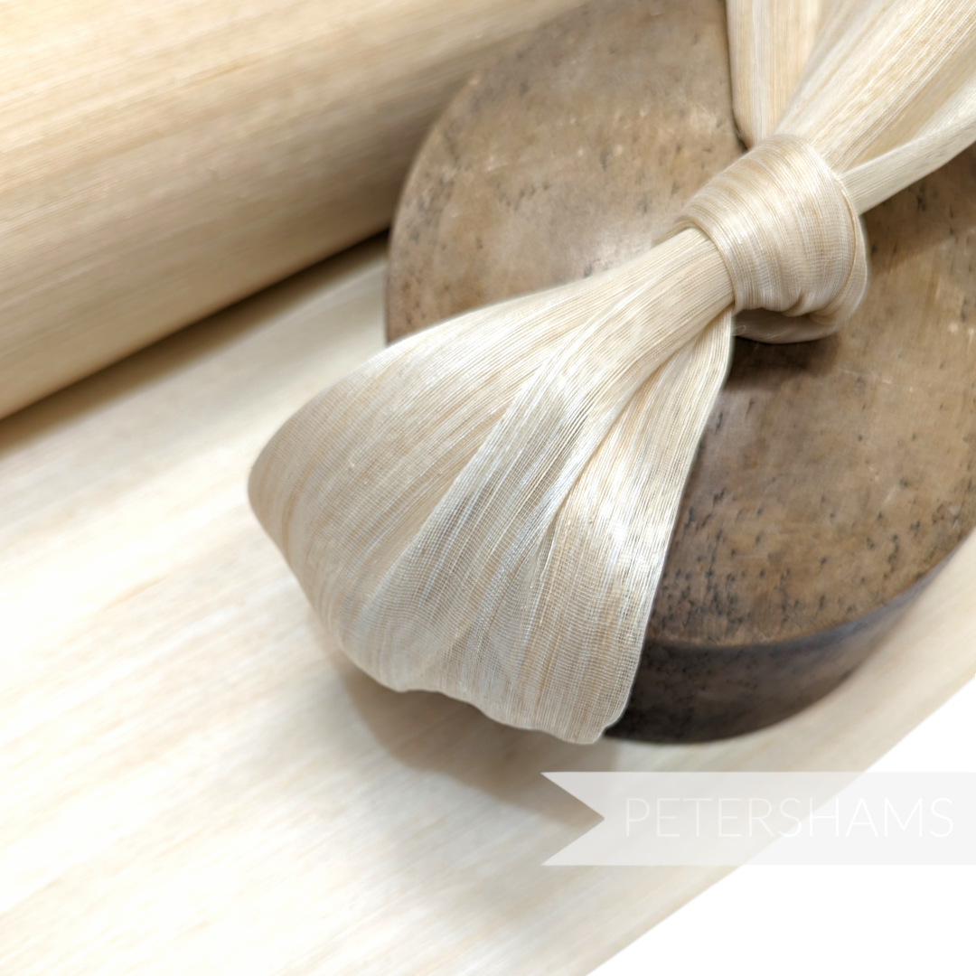 76cm Wide Luxe Silk Abaca Fabric - 1/2m – Petershams Millinery Supplies