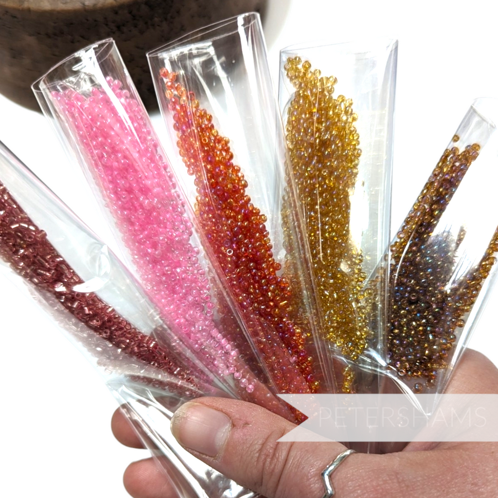Vintage 1970/80's Assorted Seed Bead Pack – Petershams Millinery Supplies