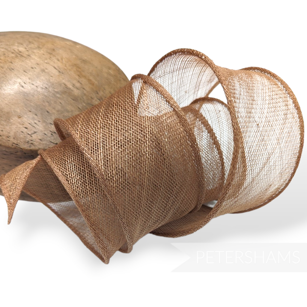Hand Rolled Sinamay Ribbon Trim – Petershams Millinery Supplies