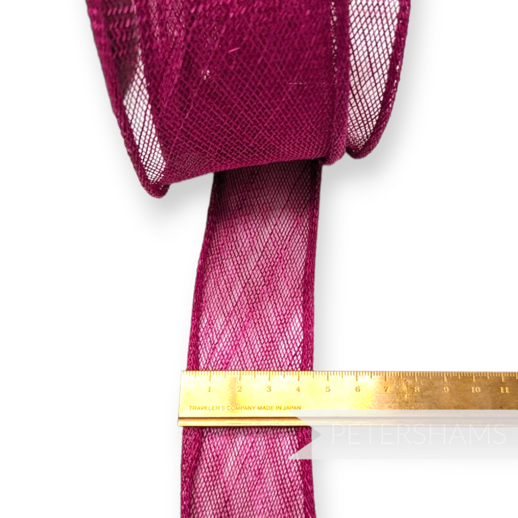 Hand Rolled Sinamay Ribbon Trim – Petershams Millinery Supplies