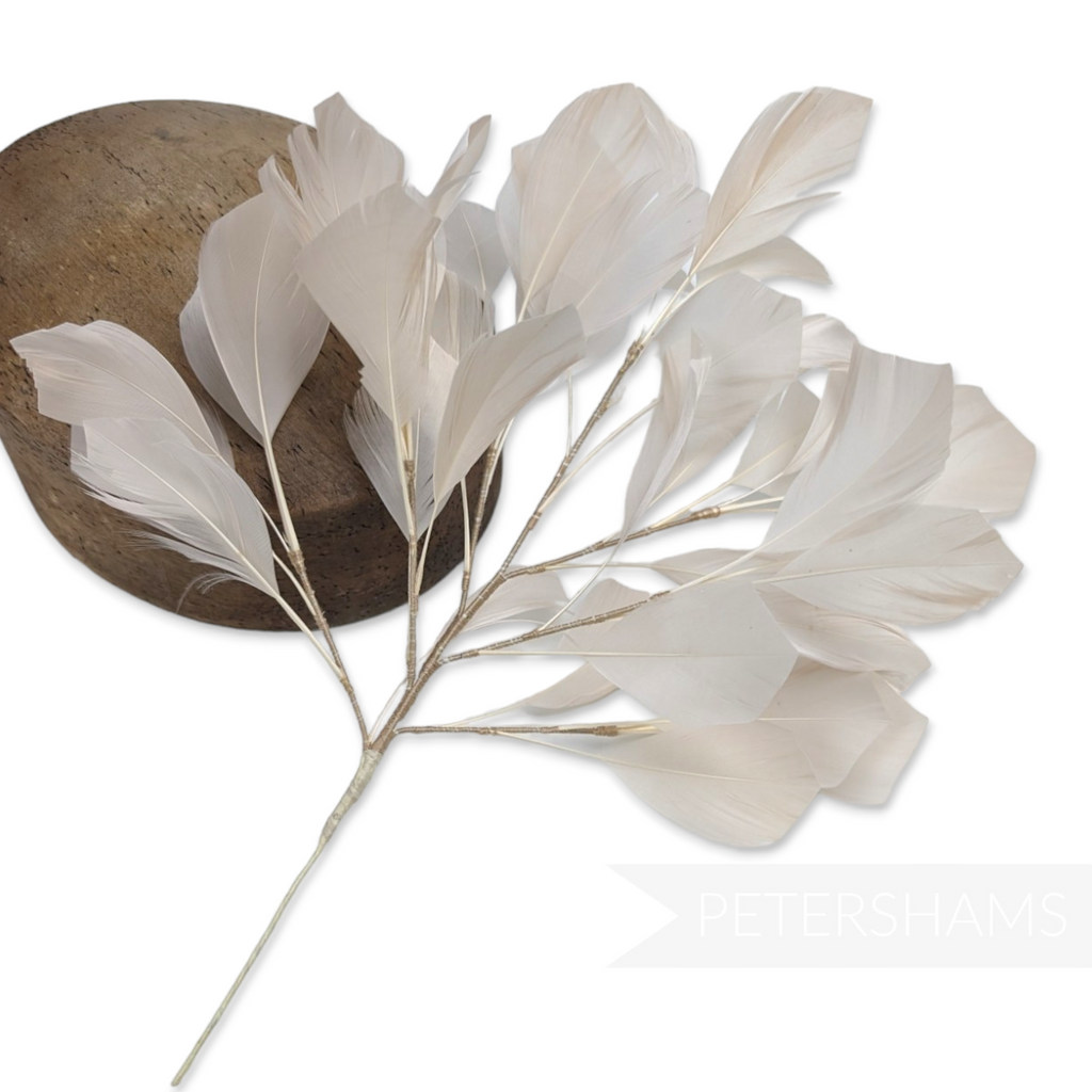 Extra Large Goose Feather Tree Mount – Petershams Millinery Supplies