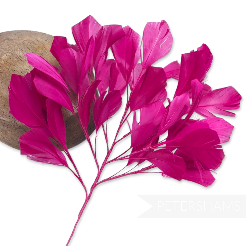 Extra Large Goose Feather Tree Mount – Petershams Millinery Supplies