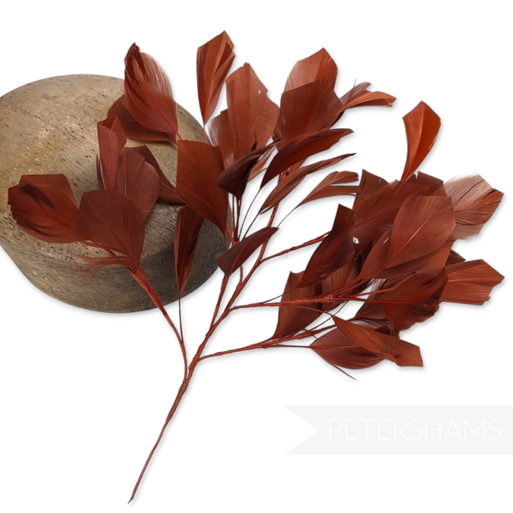 Extra Large Goose Feather Tree Mount – Petershams Millinery Supplies