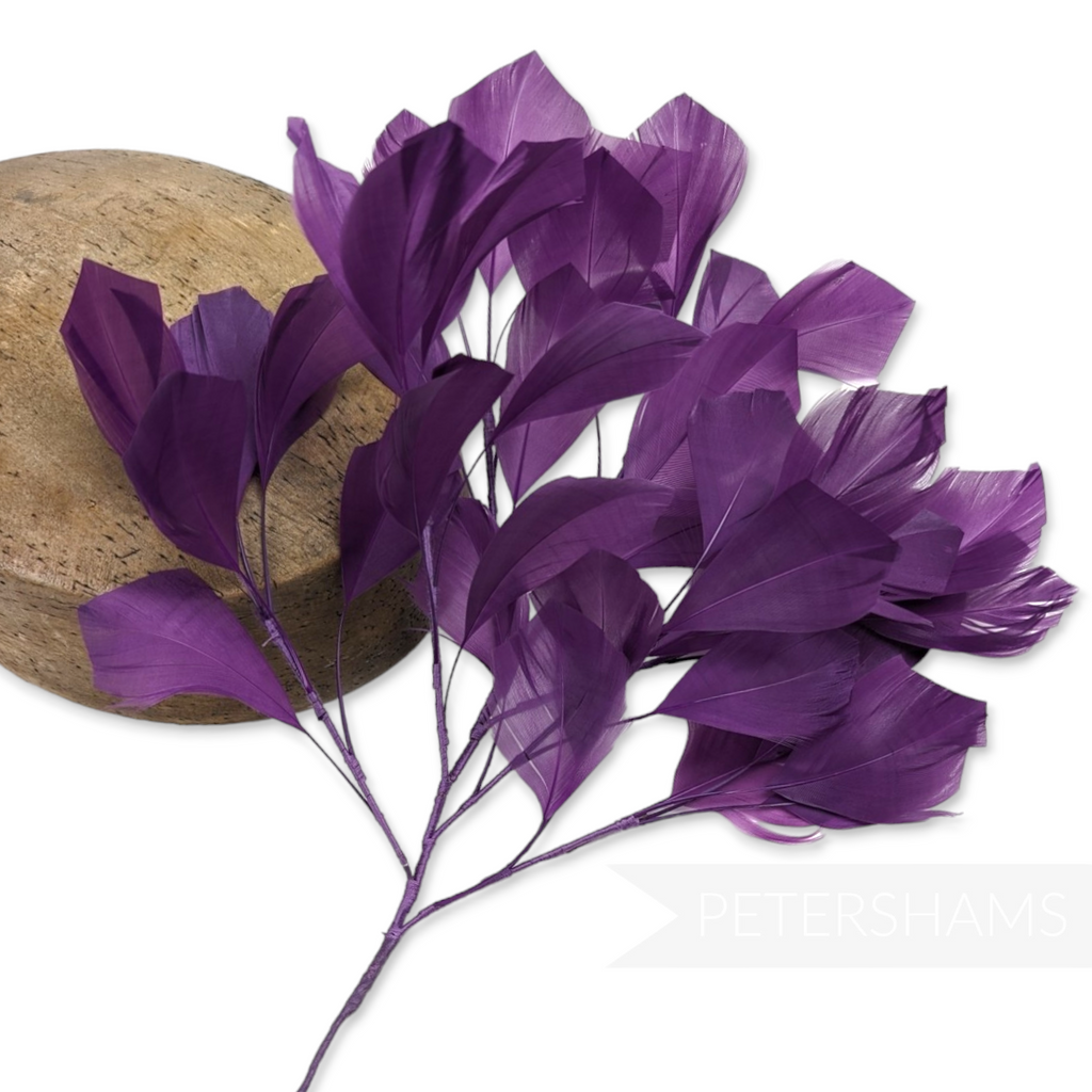 Extra Large Goose Feather Tree Mount – Petershams Millinery Supplies