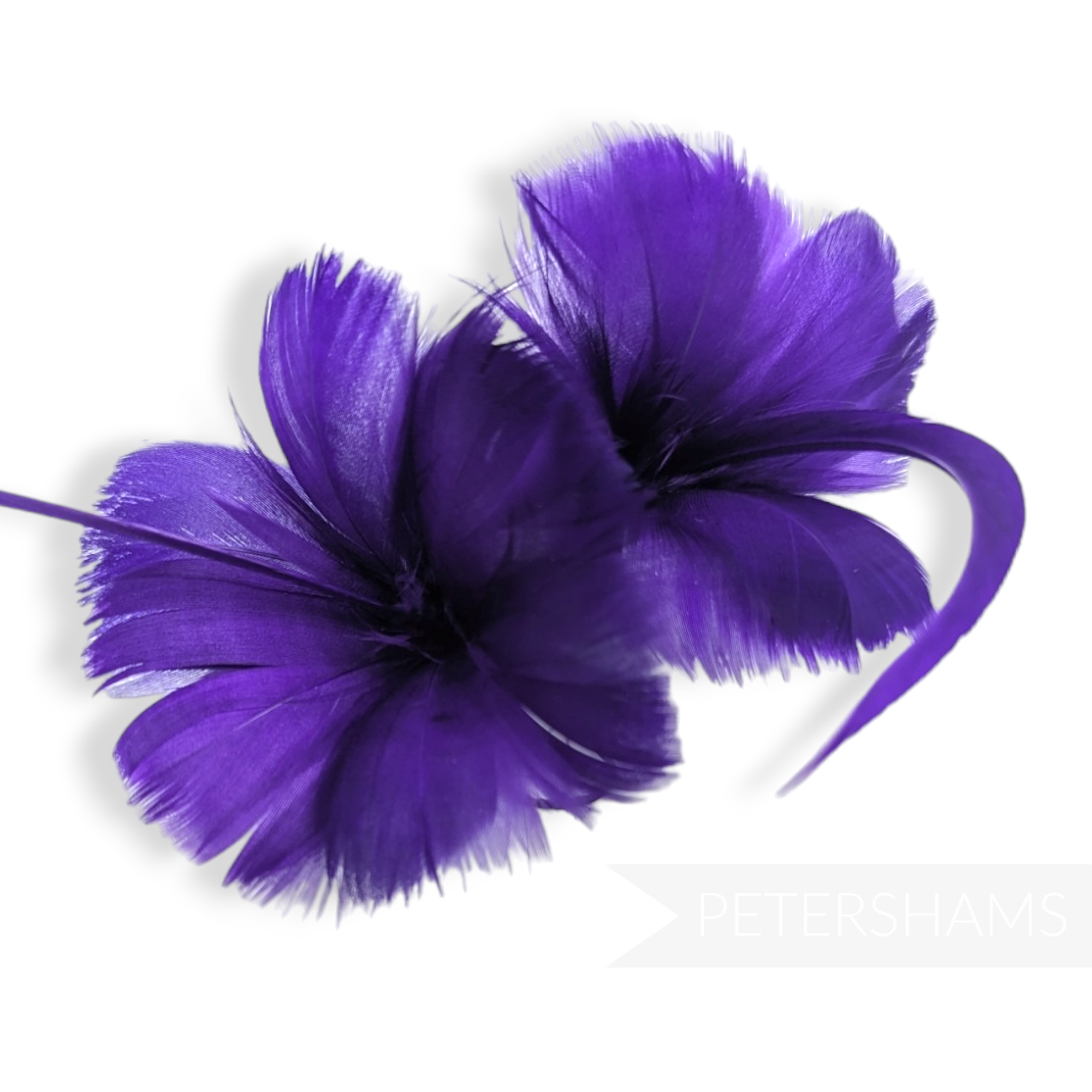 Petite Double Goose Feather Flower – Petershams Millinery Supplies