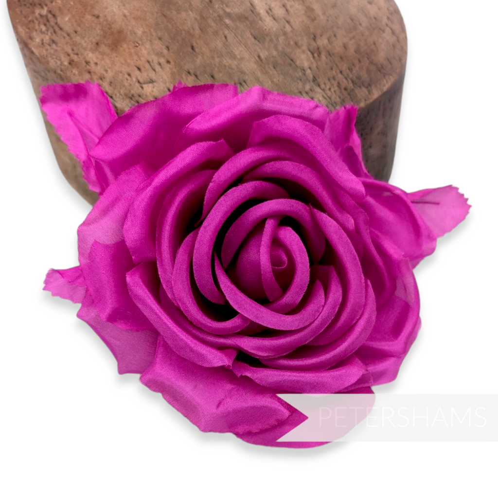 'Kelly' Silk 14cm Rose Millinery Fascinator Flower Hat Mount ...