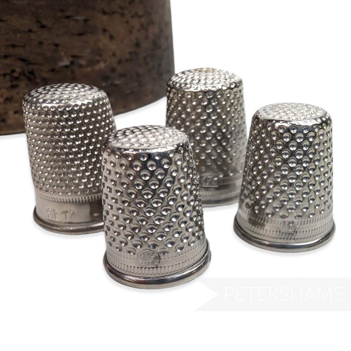 Vintage German Made Steel Thimbles - Various Sizes – Petershams ...