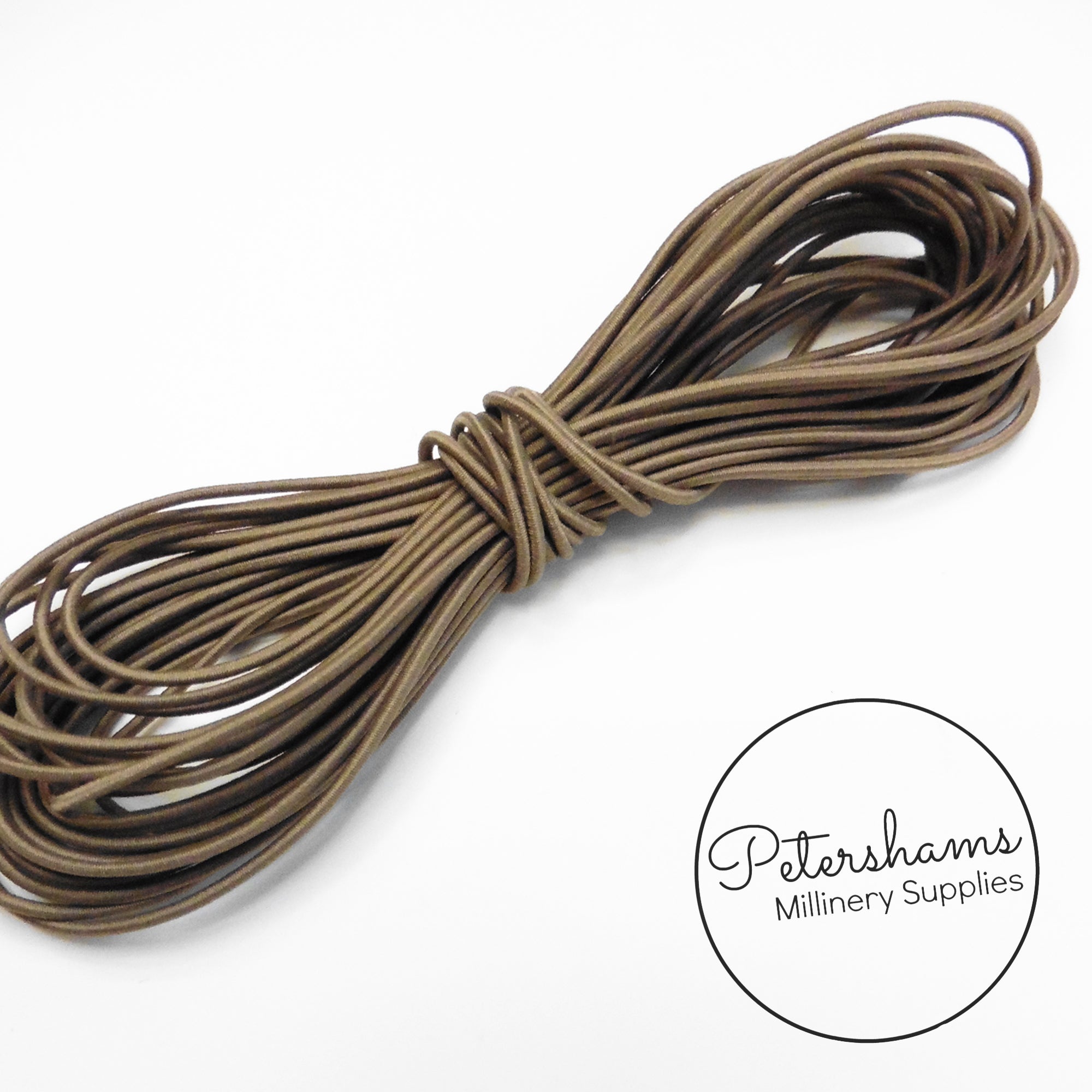 Round 1.5mm Hat Elastic for Millinery - 1m – Petershams Millinery Supplies