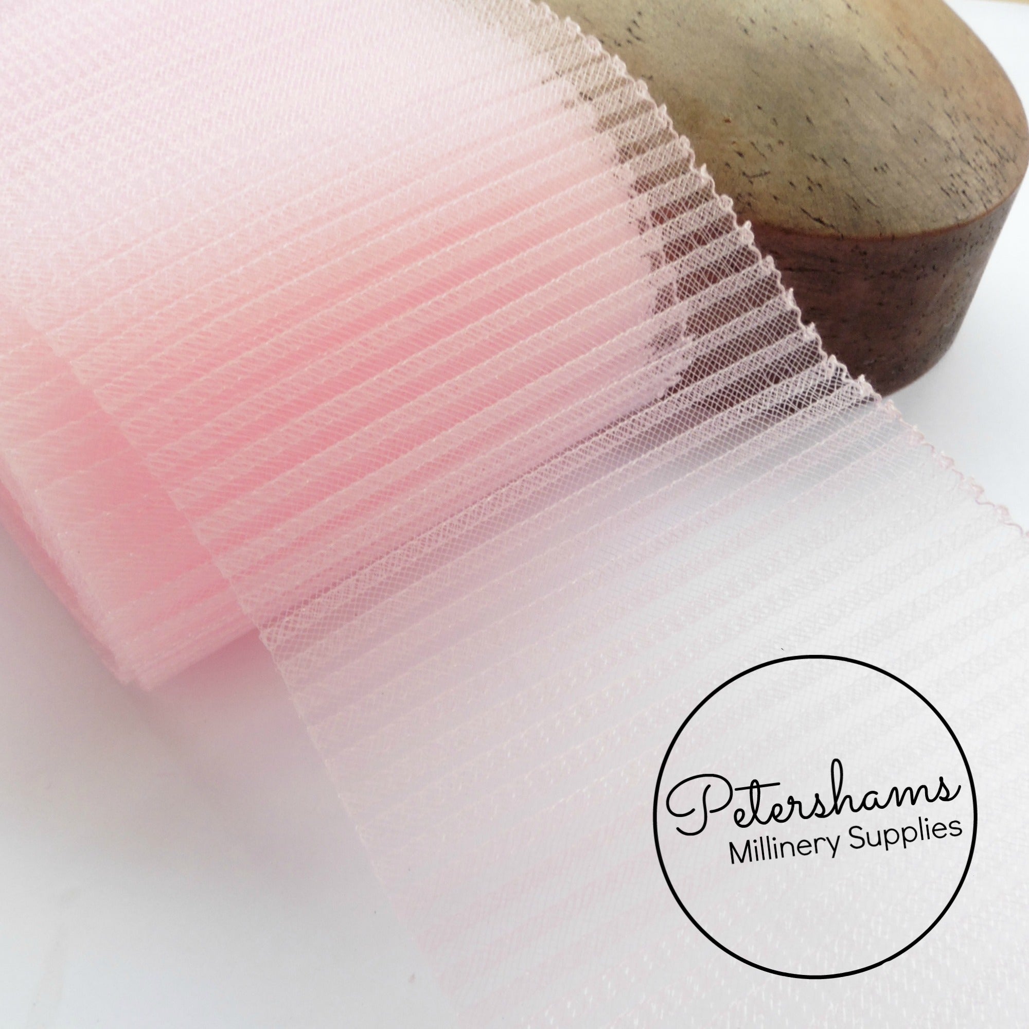15cm (6 inch) Wide Pleated Crinoline - 1m – Petershams Millinery Supplies