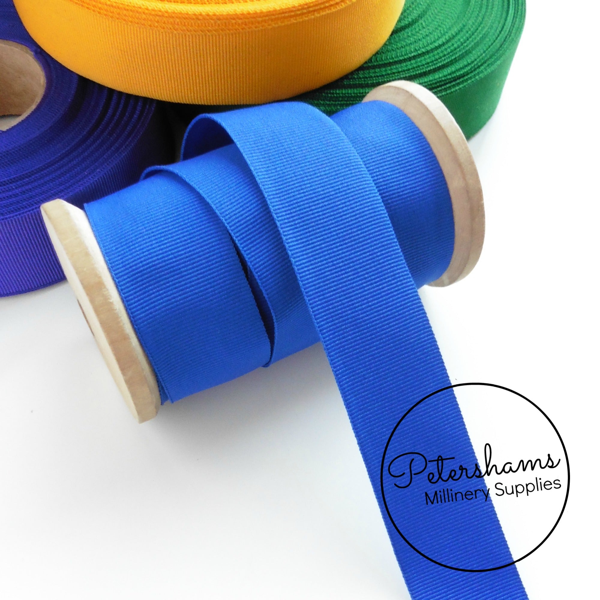 25mm Wide Grosgrain Ribbon - 1m – Petershams Millinery Supplies