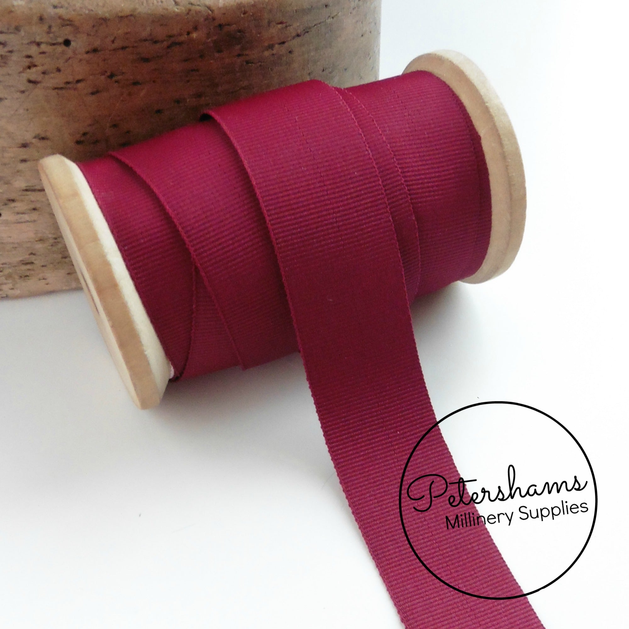 25mm Wide Grosgrain Ribbon - 1m – Petershams Millinery Supplies