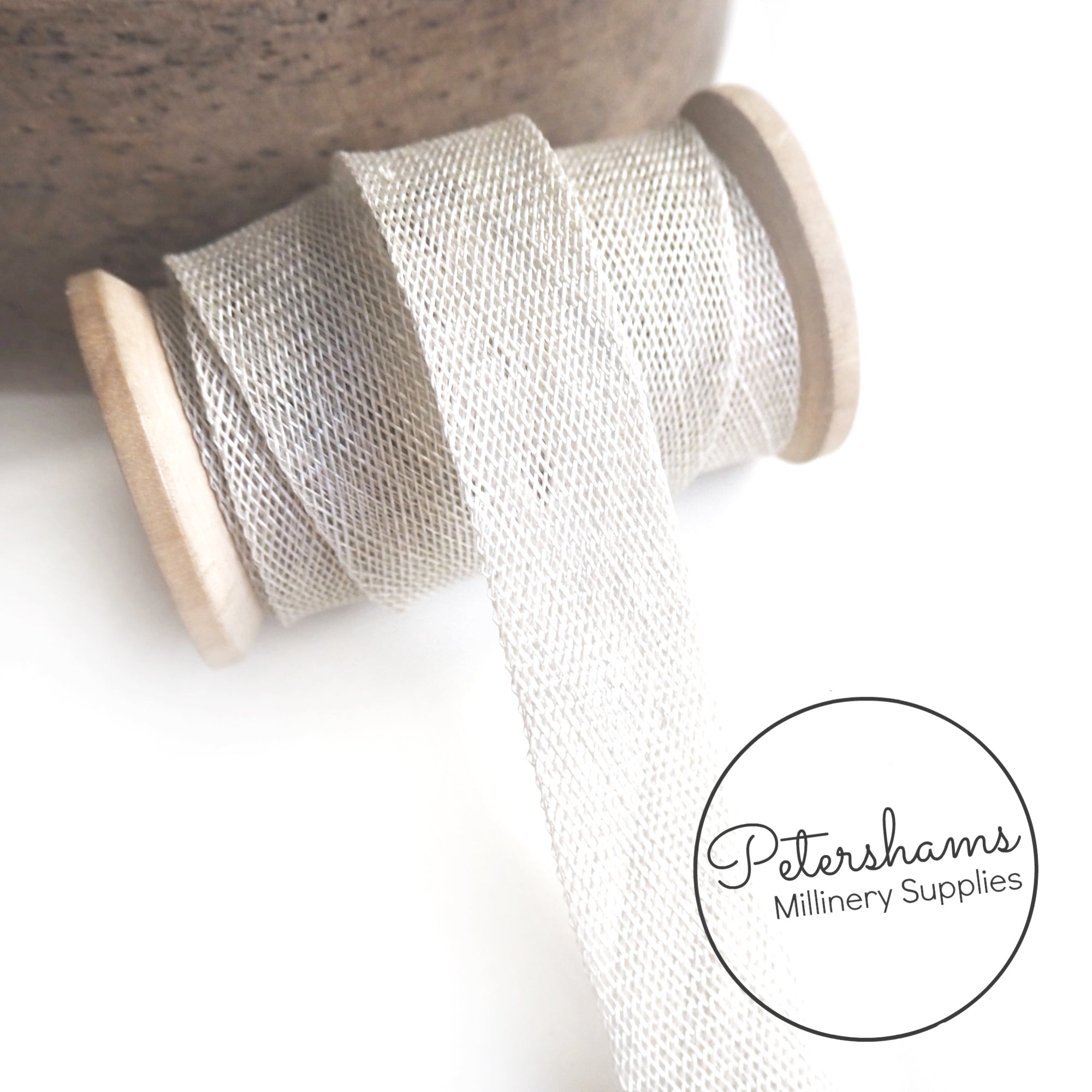 2cm wide Sinamay Bias Binding Strip - 1.6m – Petershams Millinery Supplies