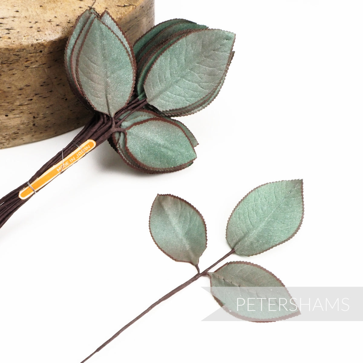 'Teige Mini' Vintage 1950/60's Japanese Multi-Tone Wired Leaf stems ...