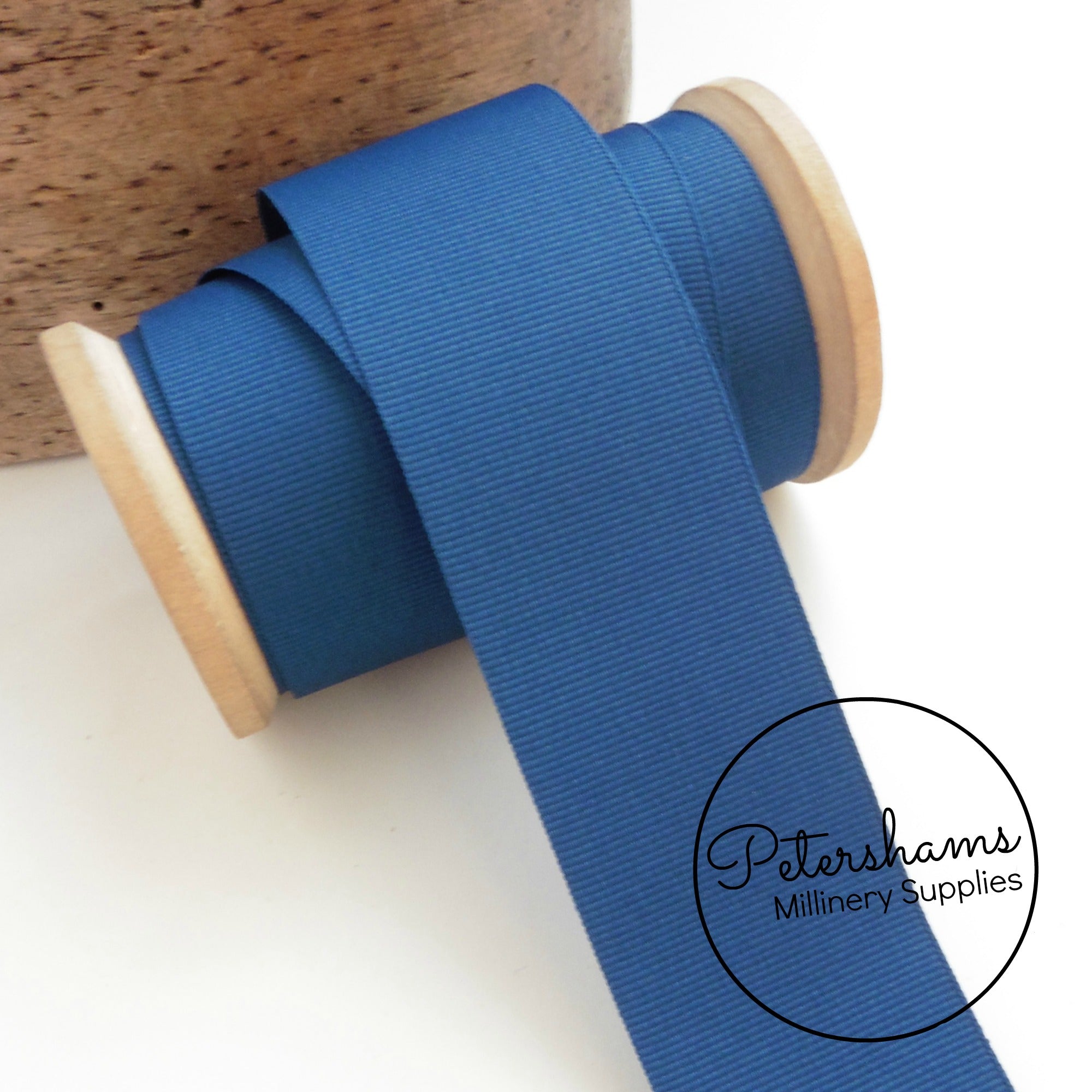 38mm Wide Grosgrain Ribbon - 1m – Petershams Millinery Supplies