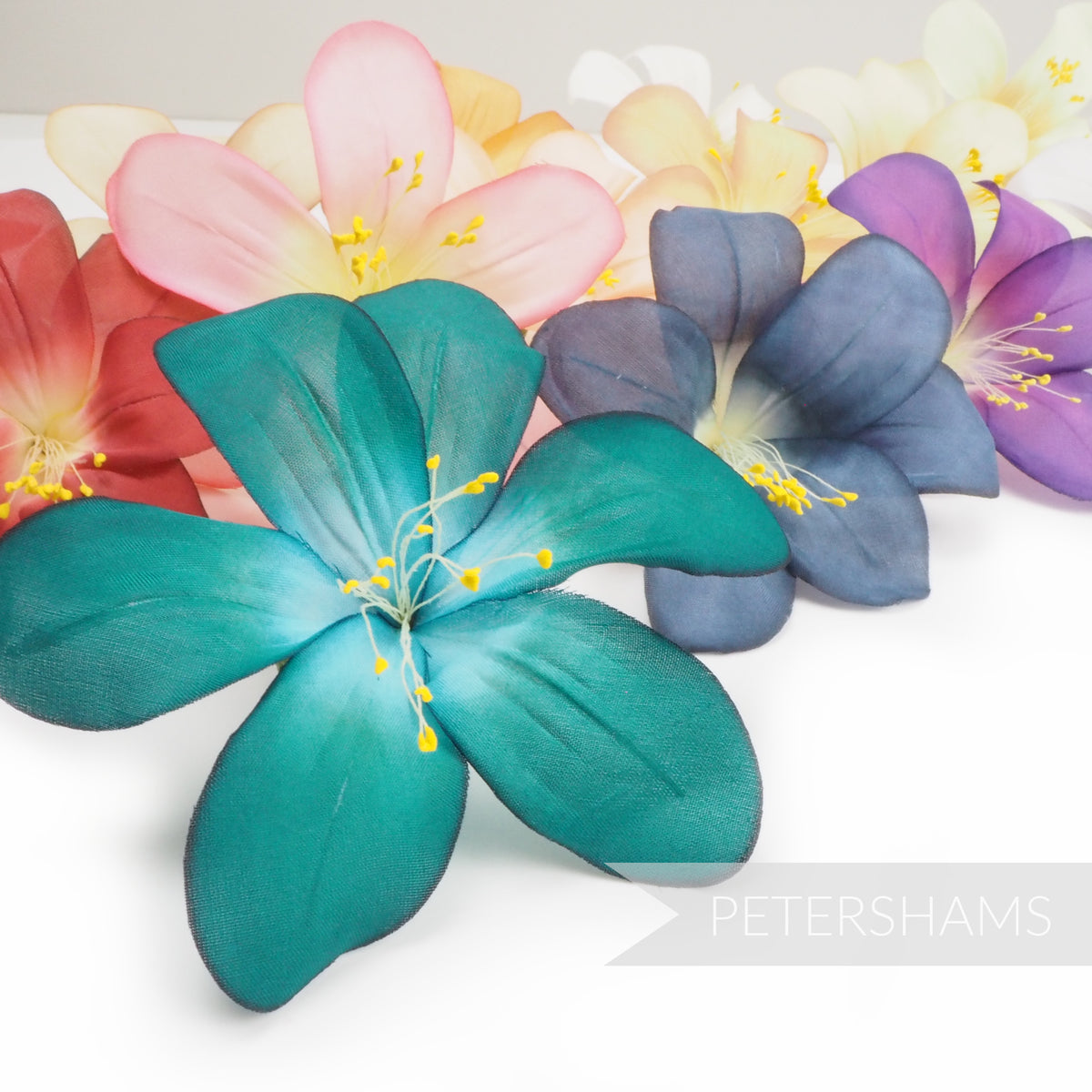 'Patricia' Vintage German Silk 1960/70's Forest Lily Flower ...