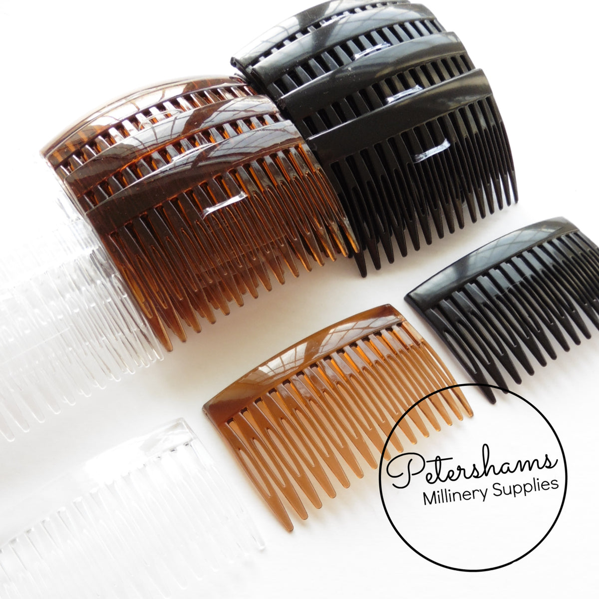7cm Plastic Hair Combs – Petershams Millinery Supplies