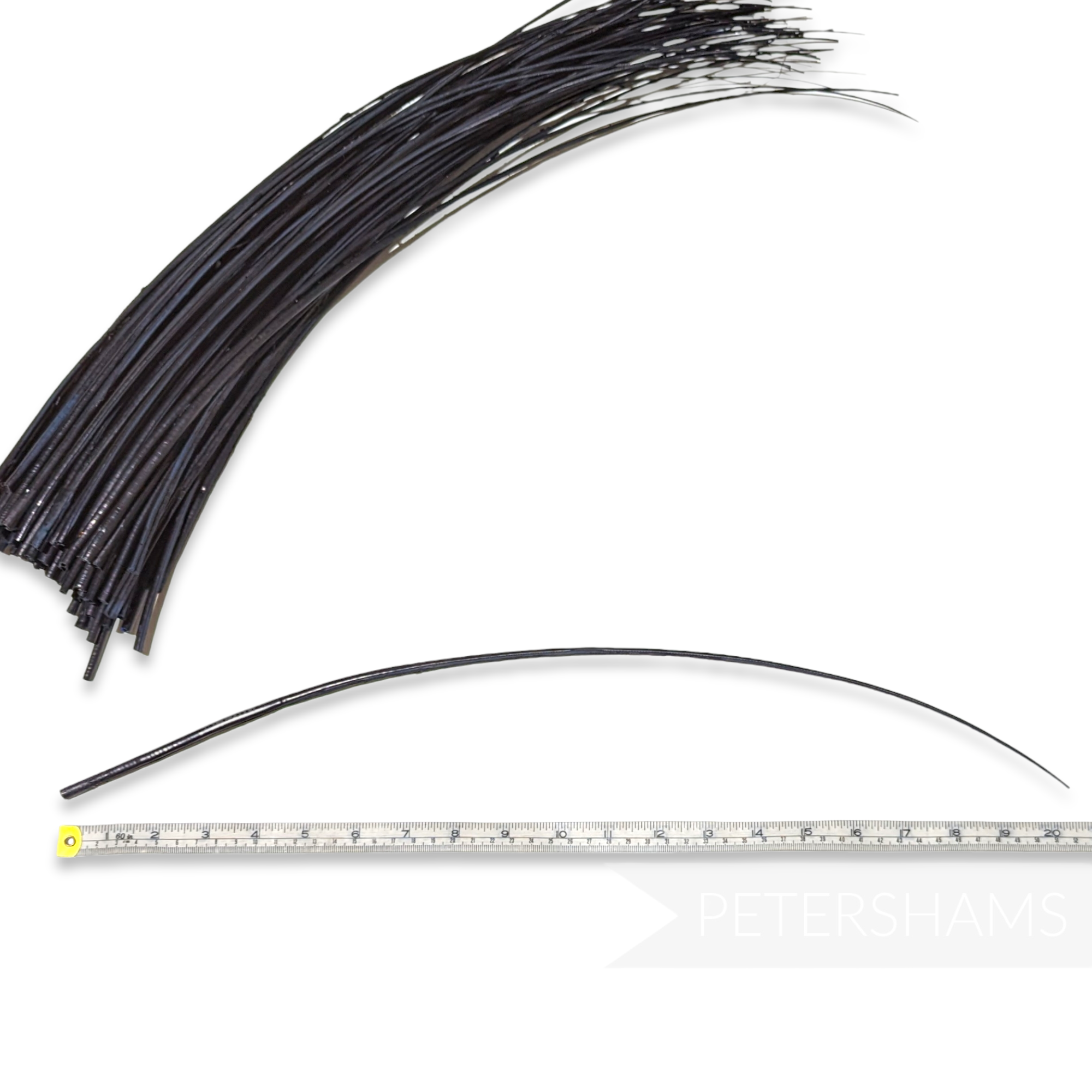 Stripped Ostrich Quill Feather – Petershams Millinery Supplies