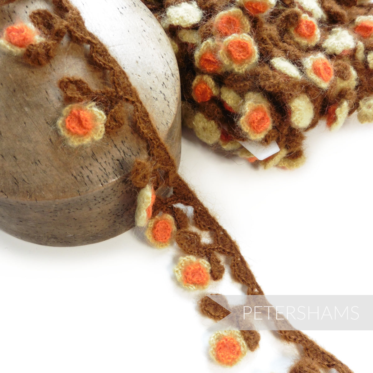 Fuzzy Crochet Flower Fringe Trim - 1m – Petershams Millinery Supplies