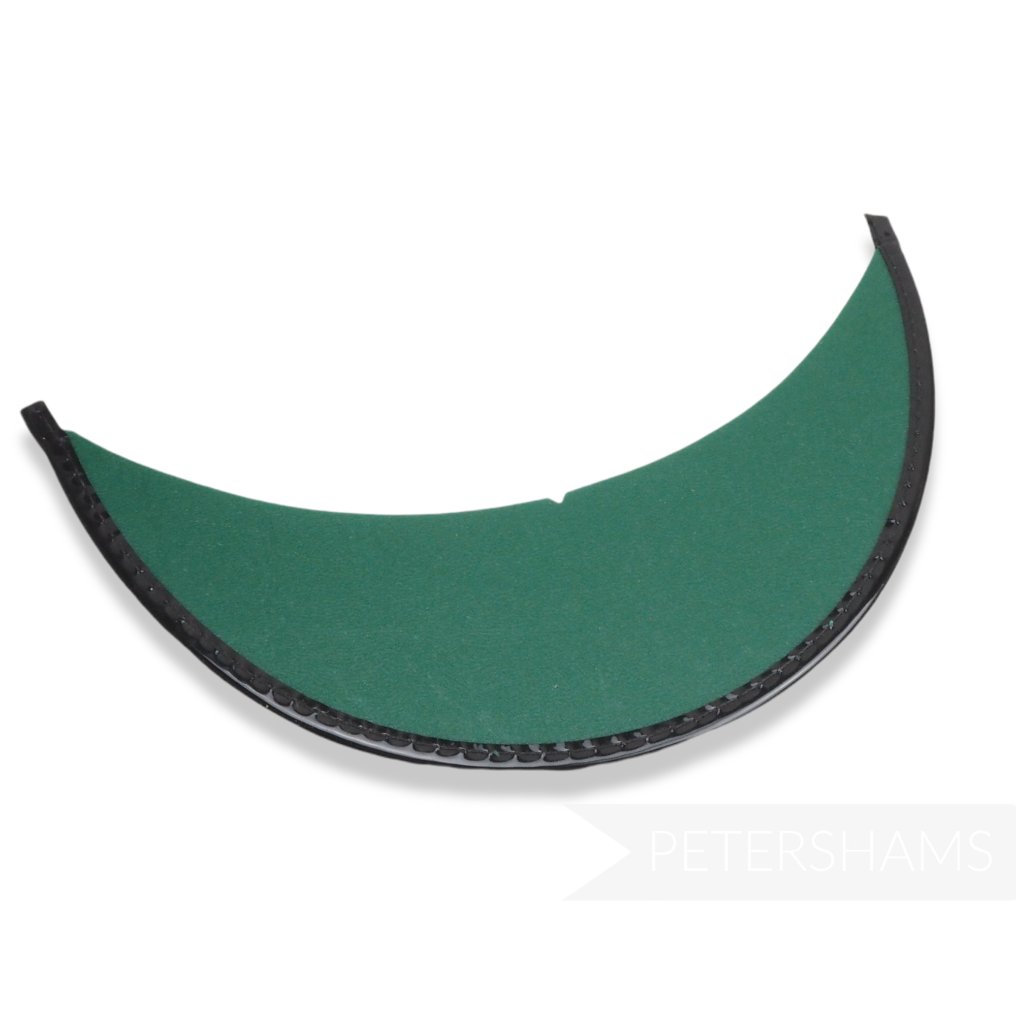 Black Patent Leather Cap Peak – Petershams Millinery Supplies