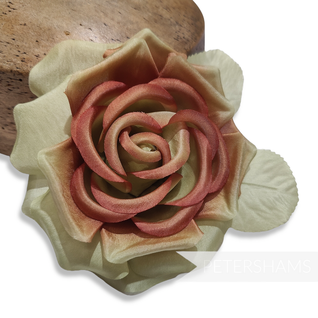 'Kelly' Silk 14cm Rose Millinery Fascinator Flower Hat Mount ...