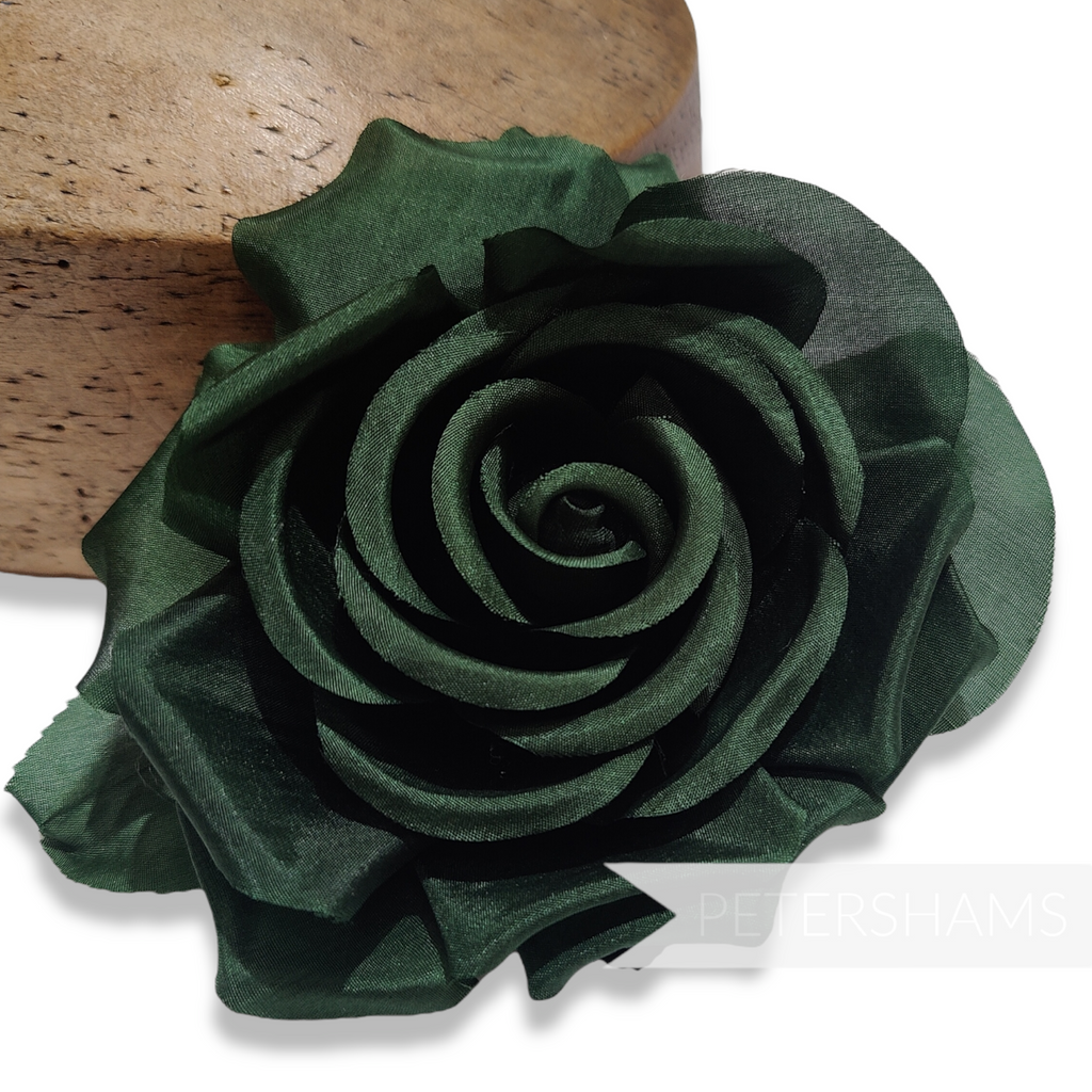 'Kelly' Silk 14cm Rose Millinery Fascinator Flower Hat Mount ...