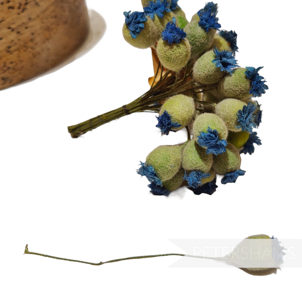 'Matilday' Vintage 1940/50s German Cornflower Bud Flower Buds - 36 Ste ...