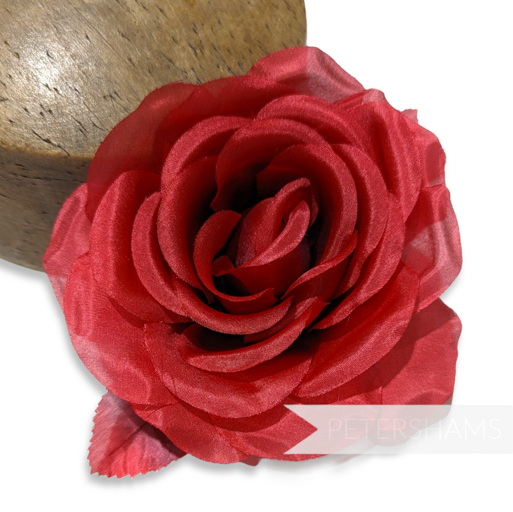 'Kelly' Silk 14cm Rose Millinery Fascinator Flower Hat Mount ...