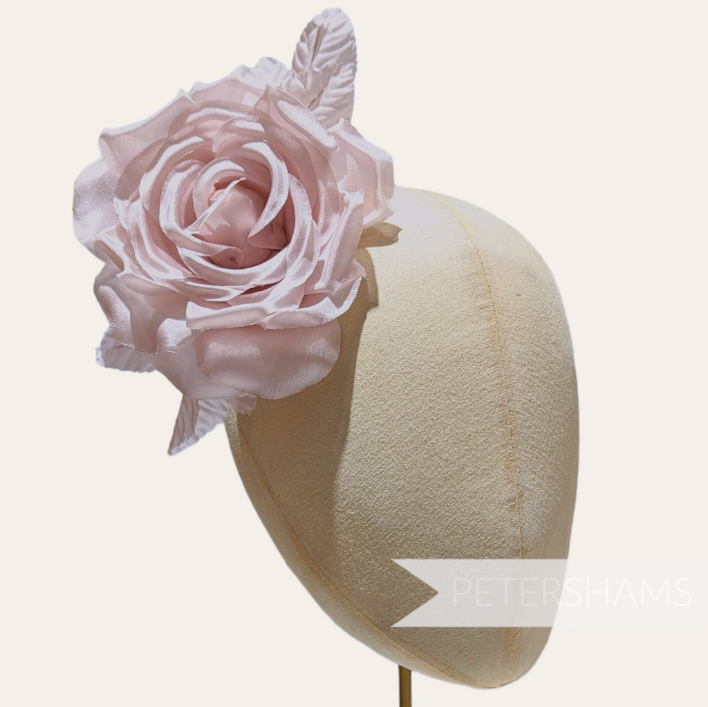'Kelly' Silk 14cm Rose Millinery Fascinator Flower Hat Mount ...