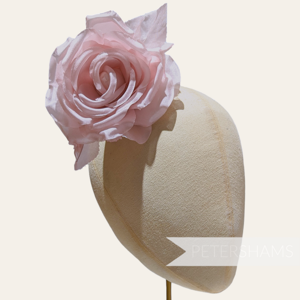 'Kelly' Silk 14cm Rose Millinery Fascinator Flower Hat Mount ...