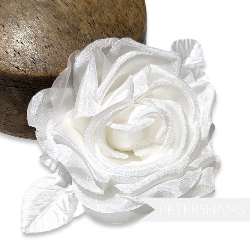 'Kelly' Silk 14cm Rose Millinery Fascinator Flower Hat Mount ...
