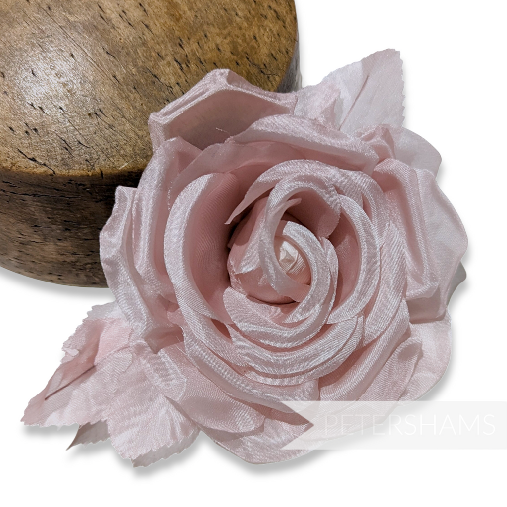 'Kelly' Silk 14cm Rose Millinery Fascinator Flower Hat Mount ...