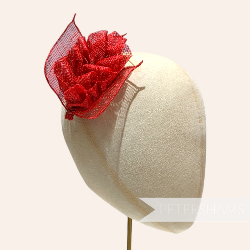 'Hattie' Wheat Husk with Leaves Sinamay Hat Trim – Petershams Millinery ...