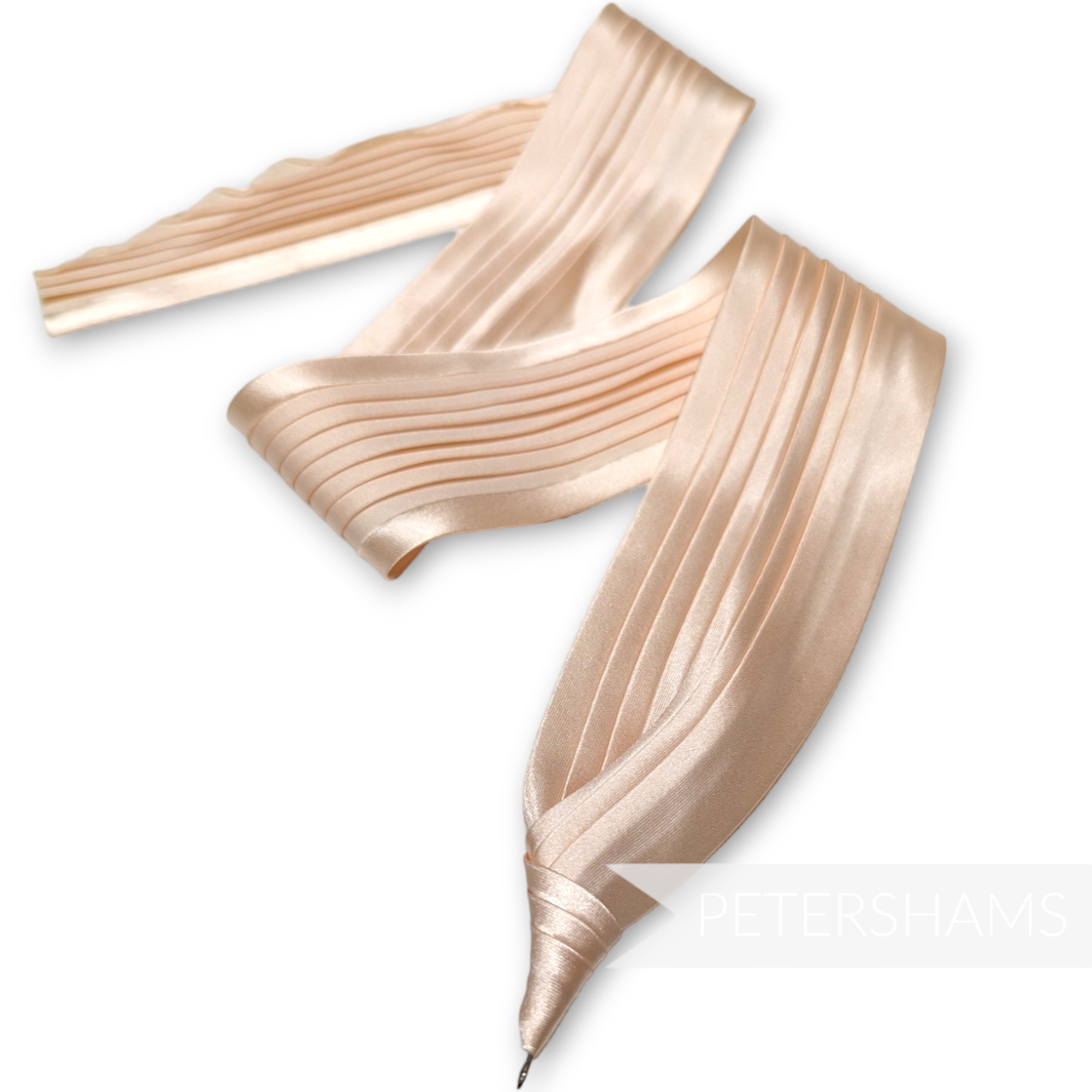 Satin Fabric Wrap Around Puggaree Ribbon Hat Band – Petershams ...