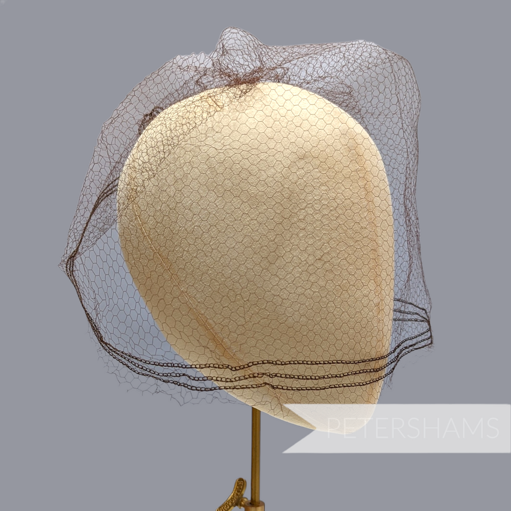 Vintage 1930's/40s Veiling Half Round - Triple Chain Stitch ...