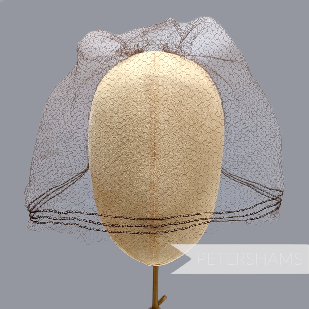 Vintage 1930's/40s Veiling Half Round - Triple Chain Stitch ...