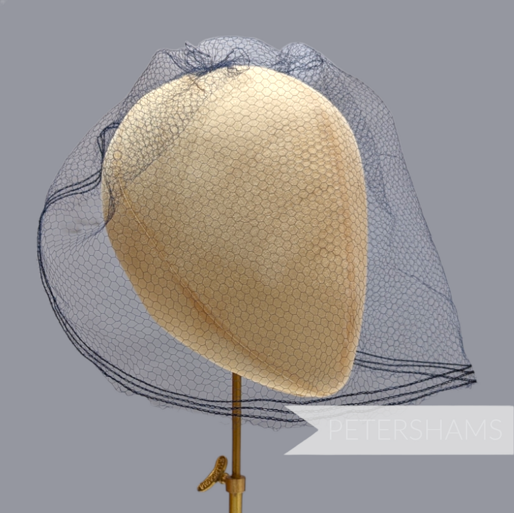 Vintage 1930's/40s Veiling Half Round - Triple Chain Stitch ...