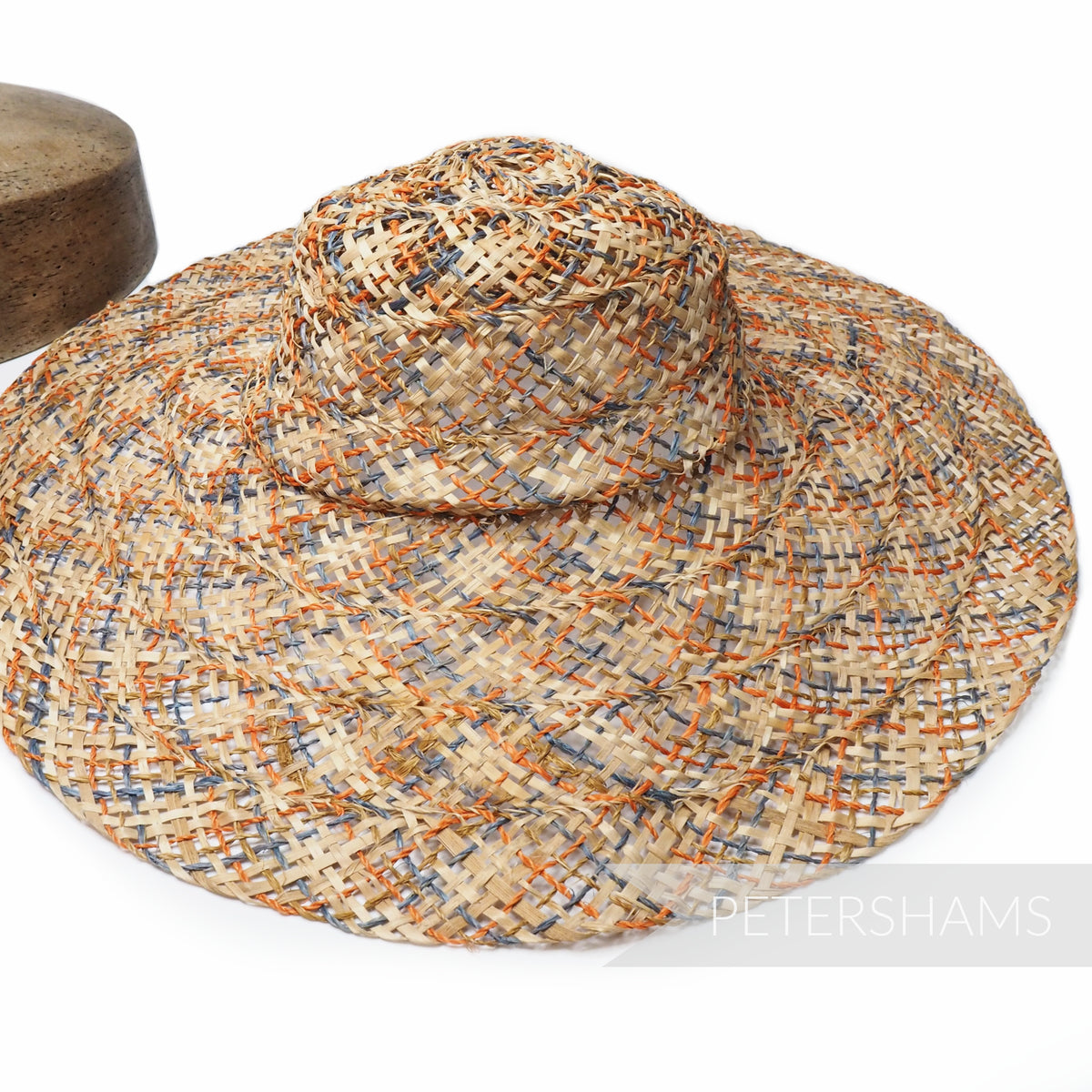 Twisted Jute & Strip Straw Capeline Hat Body - 12" – Petershams ...