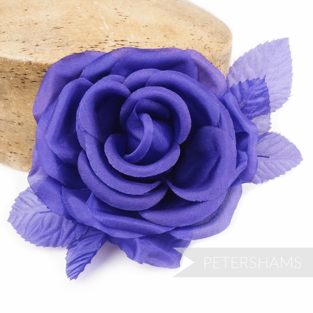 'Kelly' Silk 14cm Rose Millinery Fascinator Flower Hat Mount ...