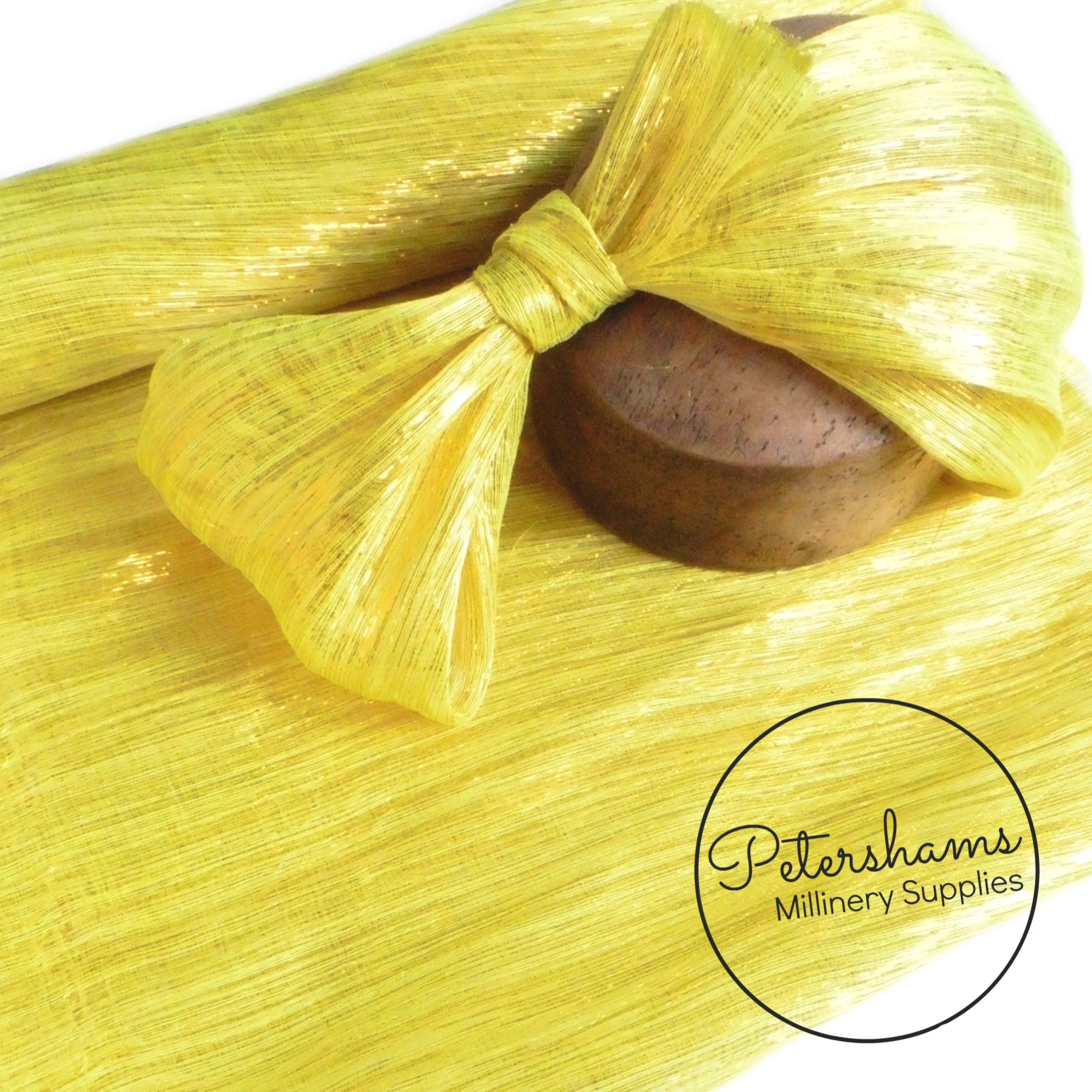 Lurex Threaded Silk Abaca Fabric - 1/2m – Petershams Millinery Supplies