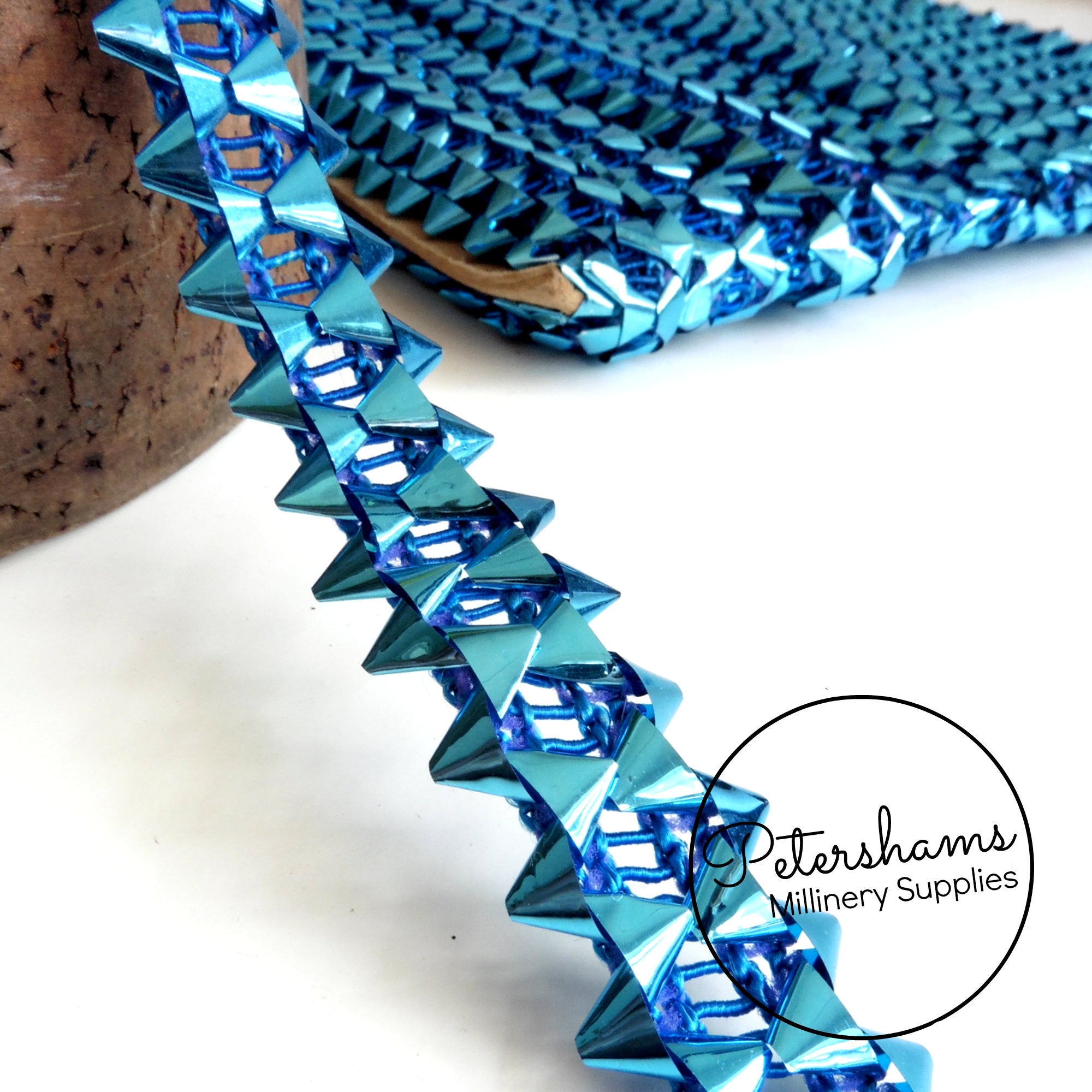 Vintage Metallic Faux Stud Trim - 1m – Petershams Millinery Supplies