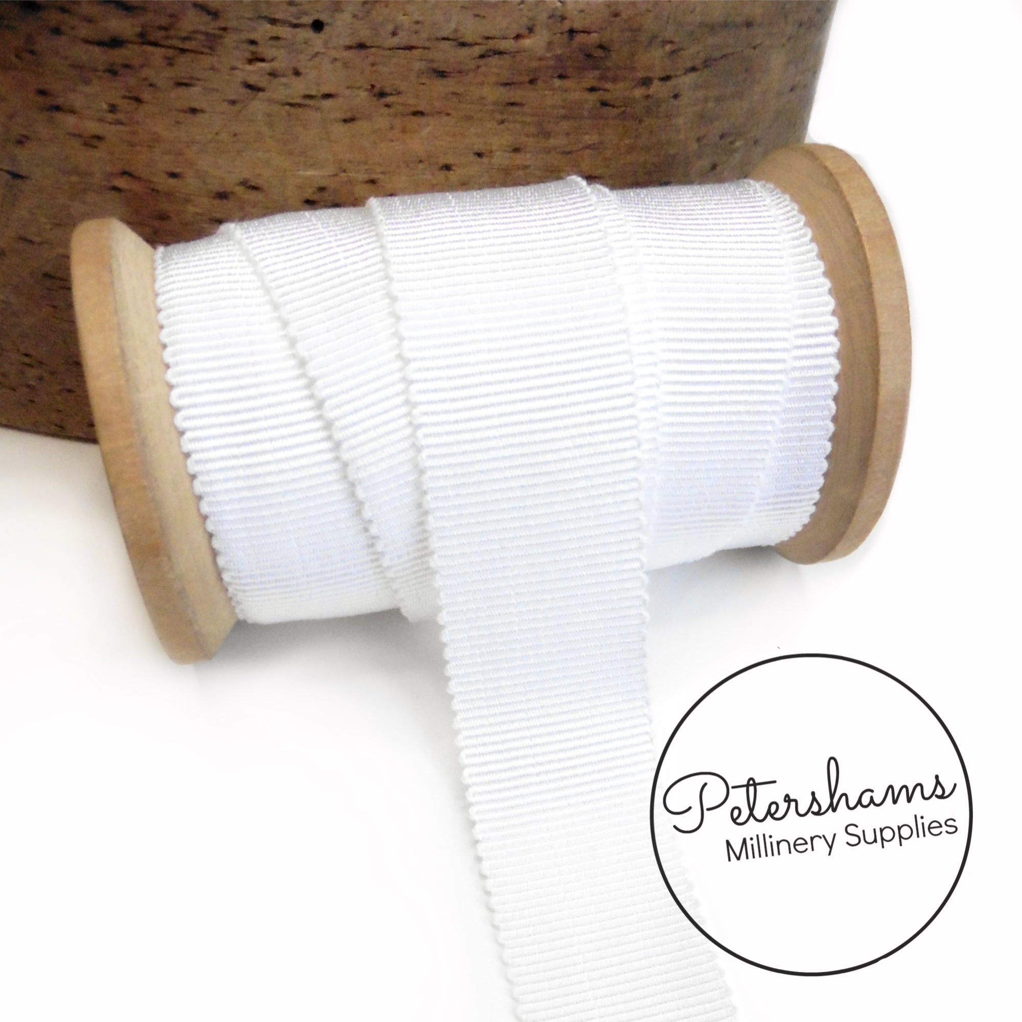 25mm No.5 French Millinery Petersham Hat Ribbon – Petershams Millinery ...
