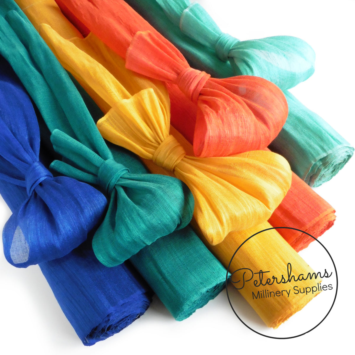 Polyester Abaca Fabric - 1/2m – Petershams Millinery Supplies