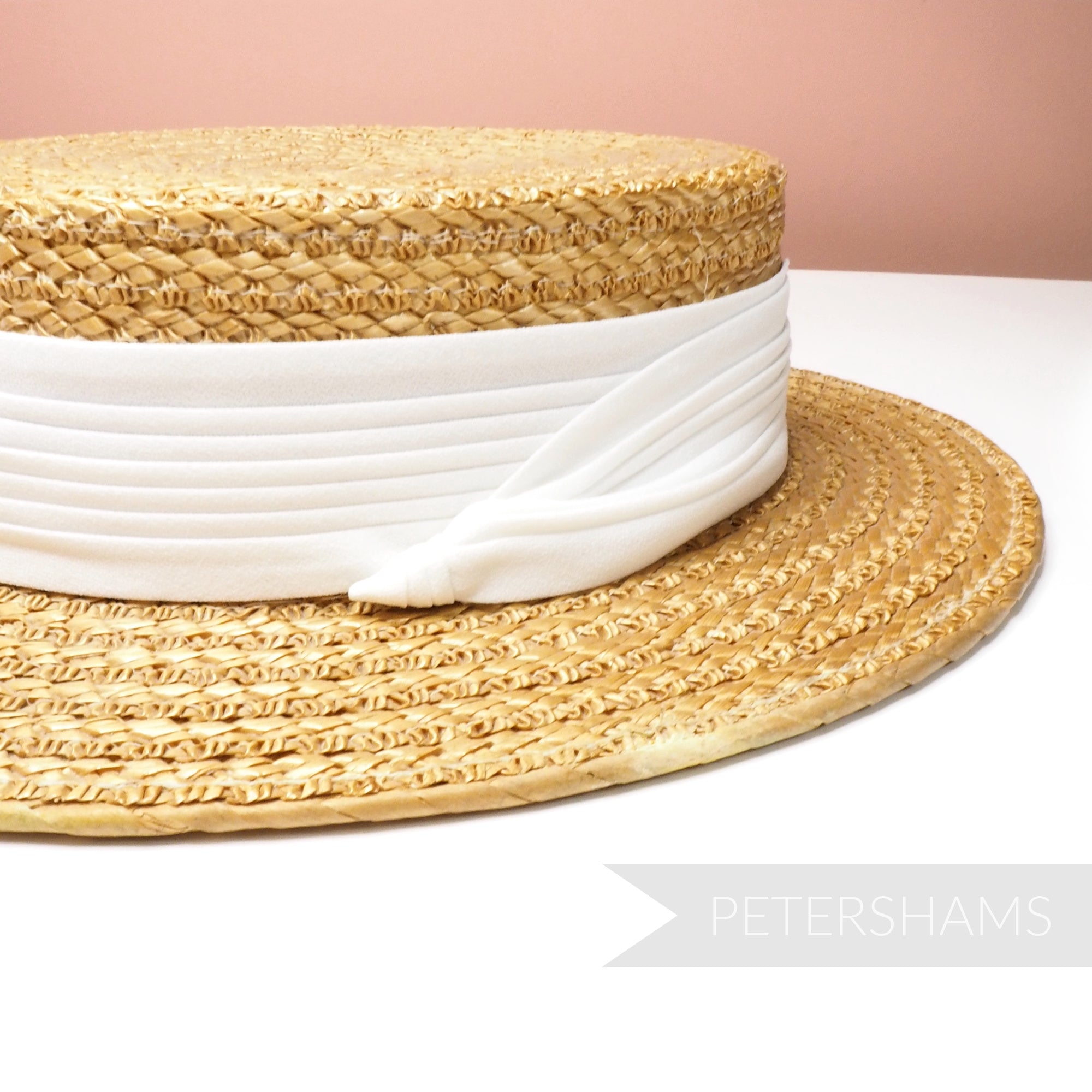 Crepe Fabric Wrap Around Puggaree Ribbon Hat Band – Petershams ...