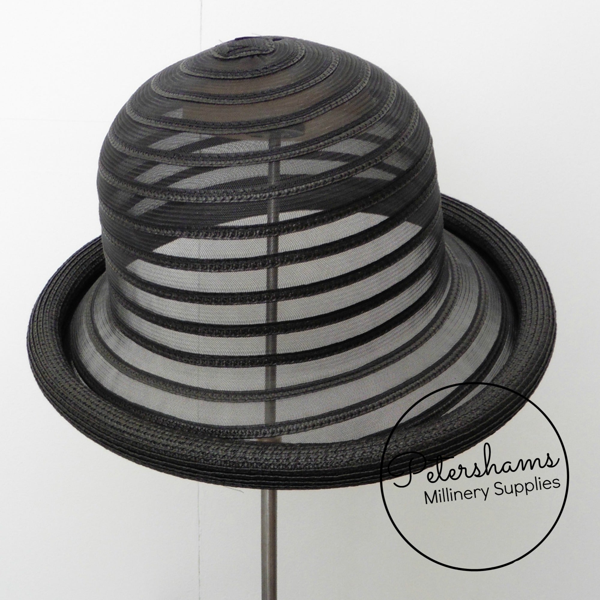 Crinoline & Poly-Braid Rolled Edge Hat Base – Petershams Millinery Supplies