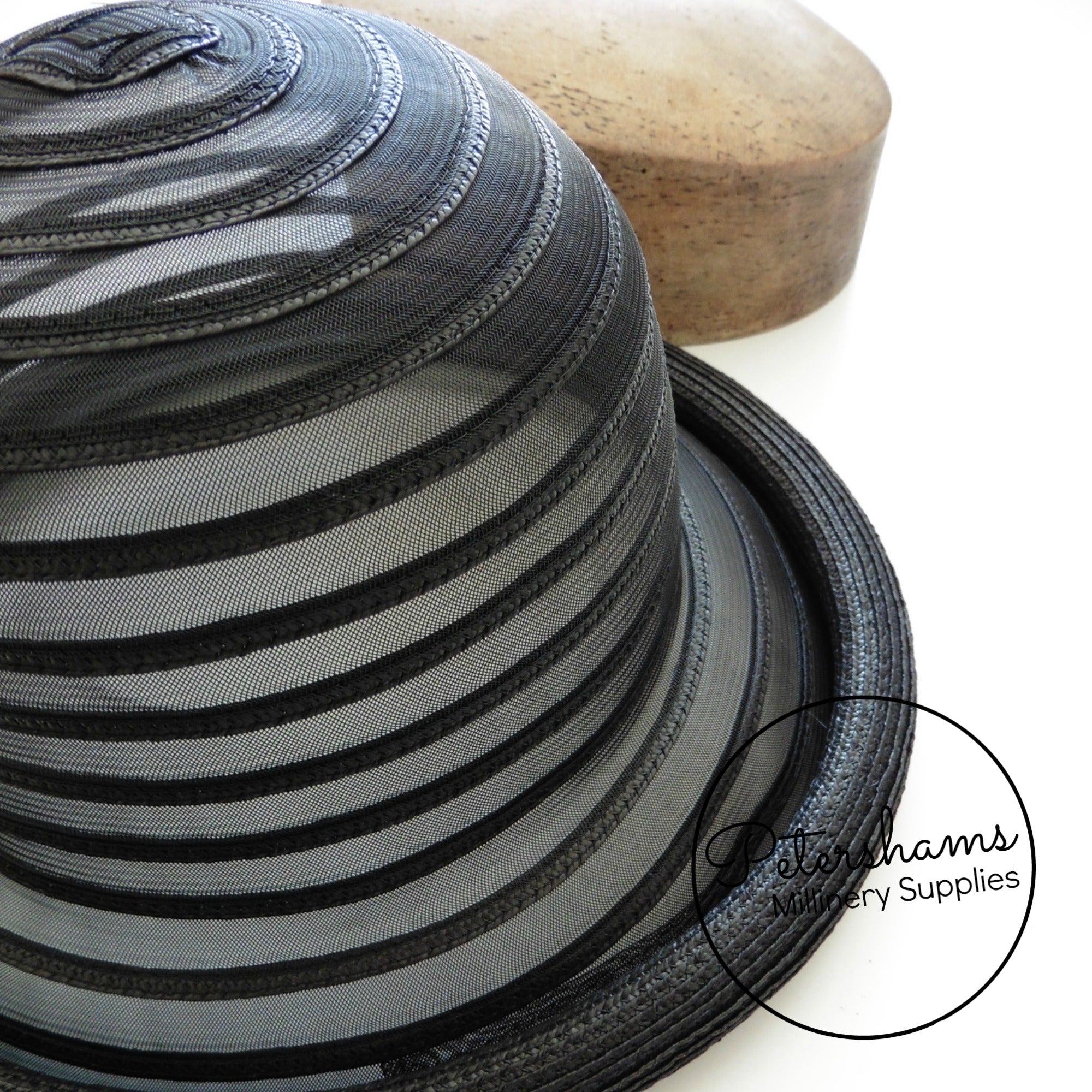 Crinoline & Poly-Braid Rolled Edge Hat Base – Petershams Millinery Supplies