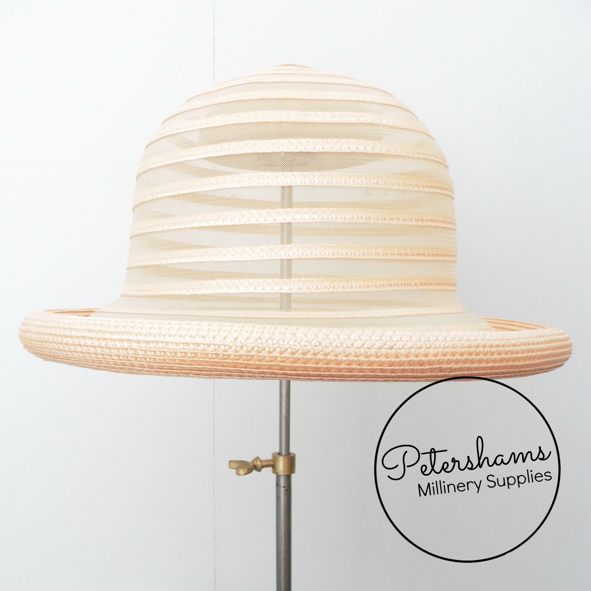 Crinoline & Poly-Braid Rolled Edge Hat Base – Petershams Millinery Supplies