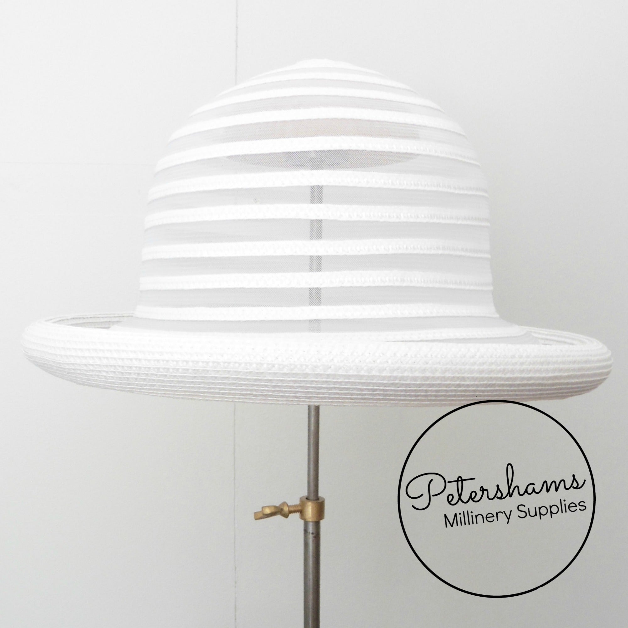 Crinoline & Poly-Braid Rolled Edge Hat Base – Petershams Millinery Supplies